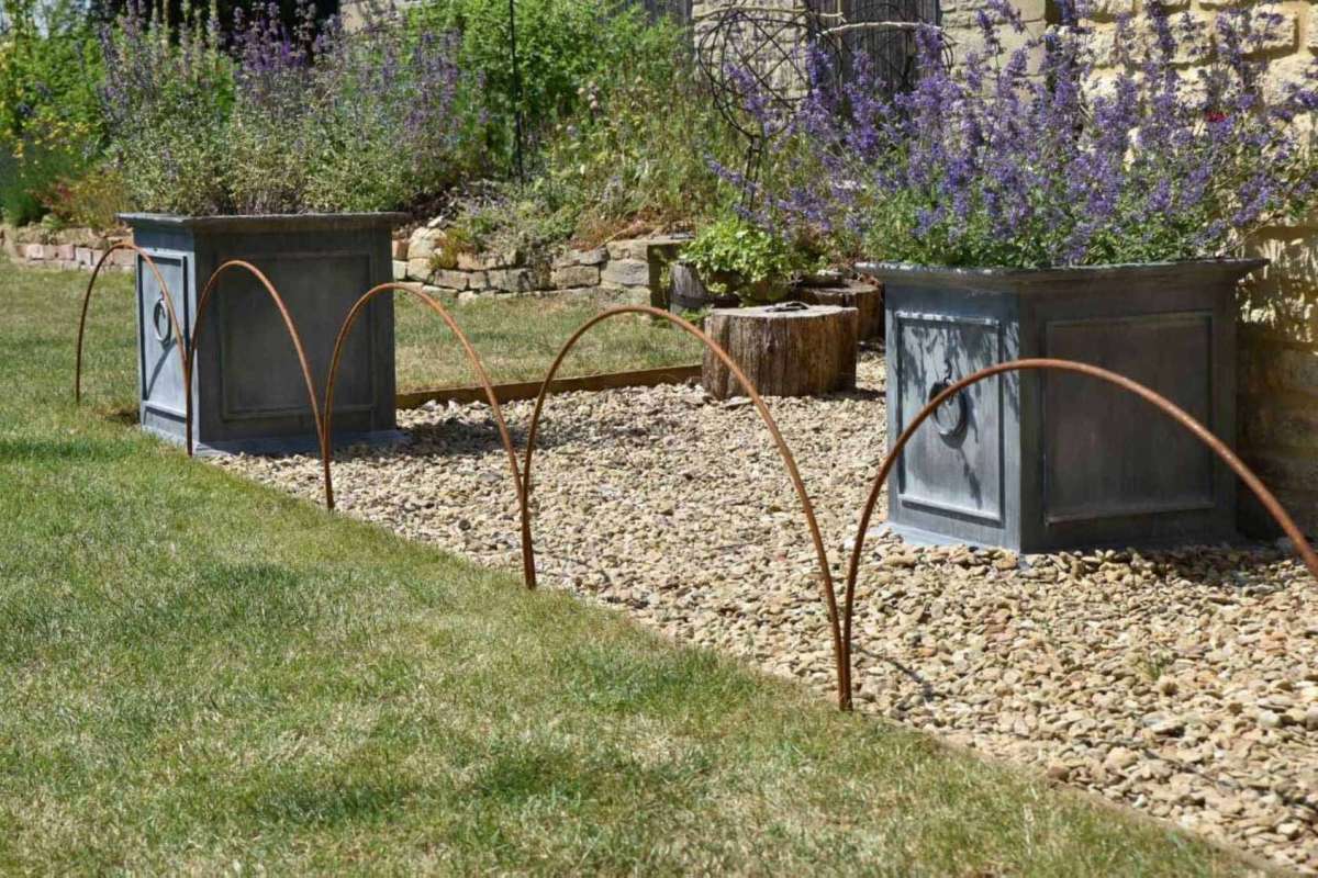 Beetzaun Edelrost | The Garden Shop