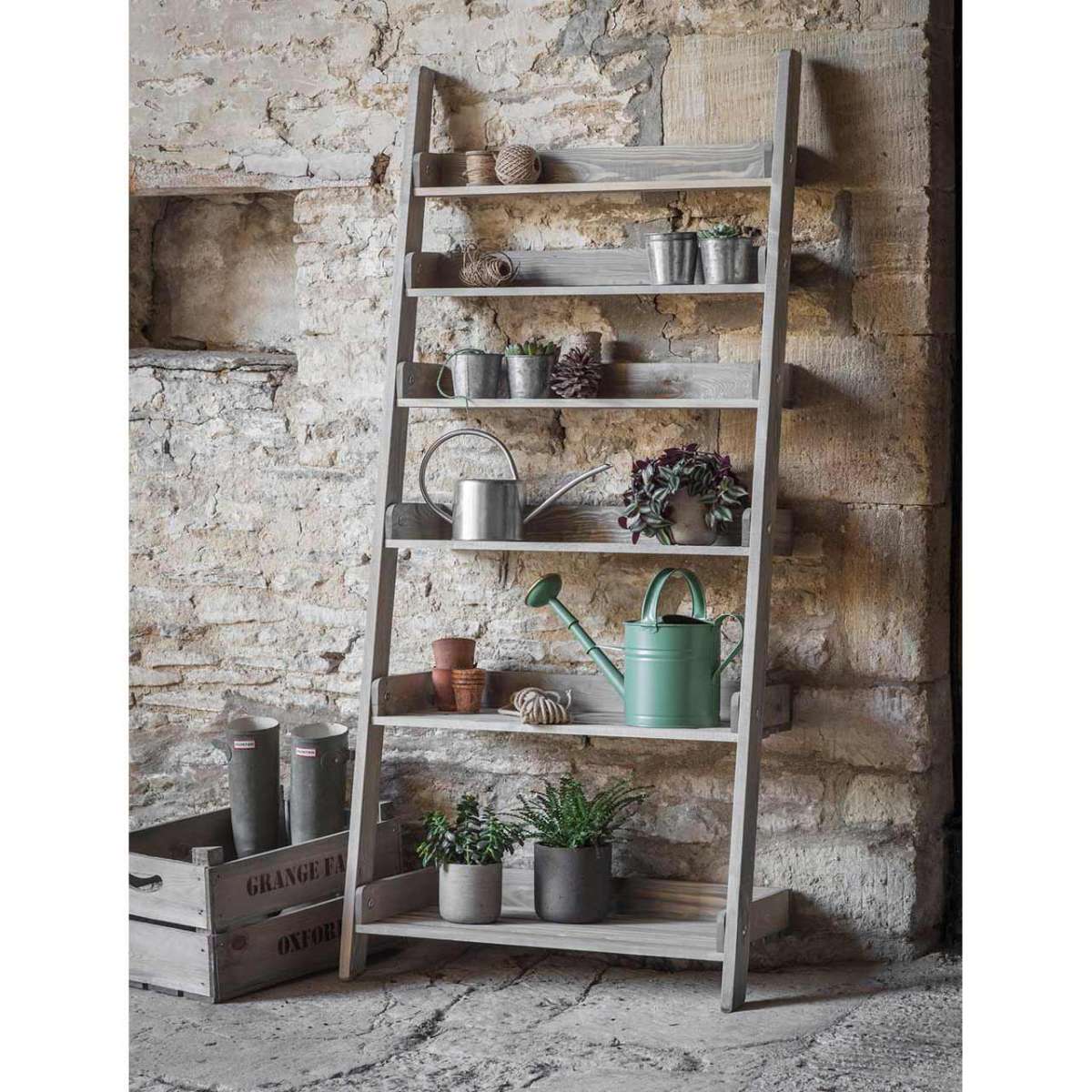 Leiterregal »Idbury Shelf Ladder« - XL | Möbel aus Holz | Möbel ...